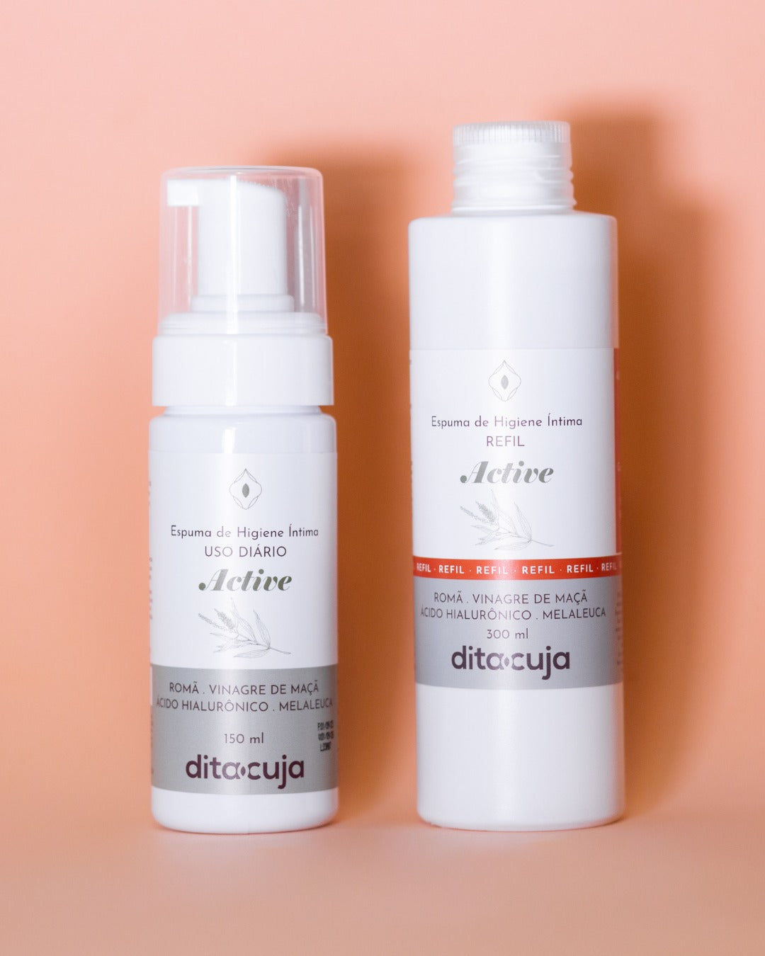 Espuma ACTIVE de Higiene Íntima + REFIL 300ml – Dita cuja